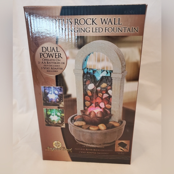 Nature's Mark | Accents | Newport Coast Collection Lotus Rock Wall ...